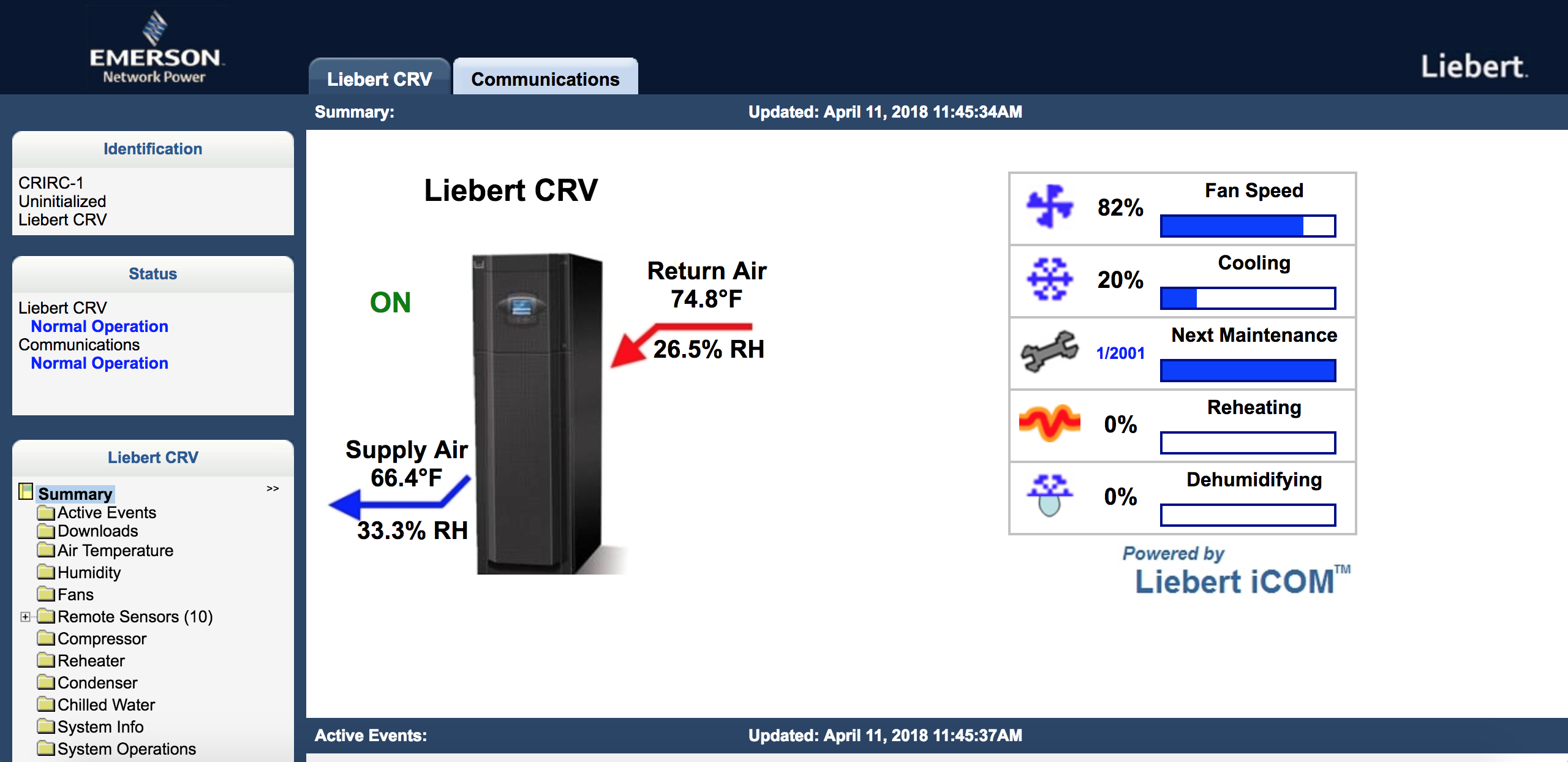 Configuring Vertiv UNITY-DP Cards to connect via SNMP – Critical Labs